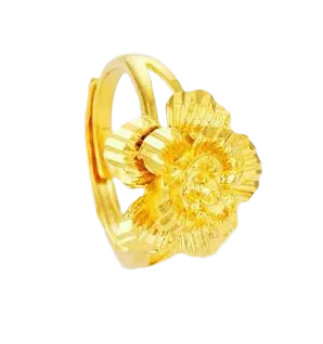 24K Mink Flower Ring – Jades by MK